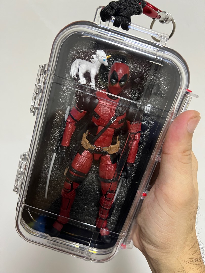 Deadpool Carry-on toy case- aka giant keychain and bag accessory ...