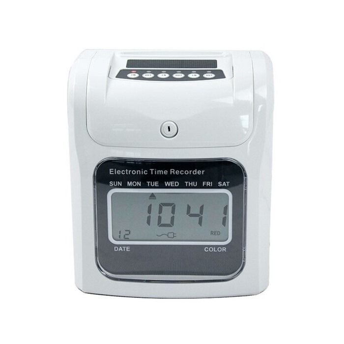 DIGITAL/ANALOG Time Recorder Time Attendance Bundy Clock Payroll ...