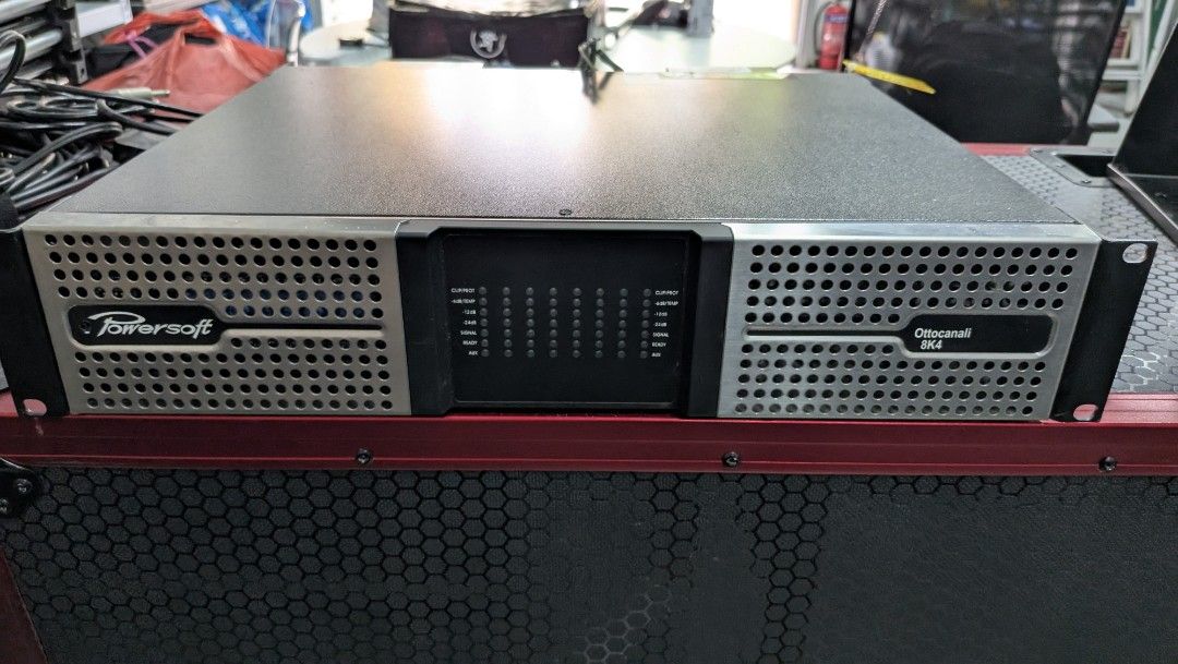 EAW SMS4124 2-WAY SURFACE-MOUNT (x12), Ottocanali 4K4 8-channel power ...