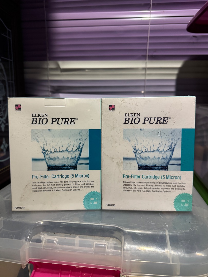 Elken bio pure pre-filter catridge, Furniture & Home Living ...