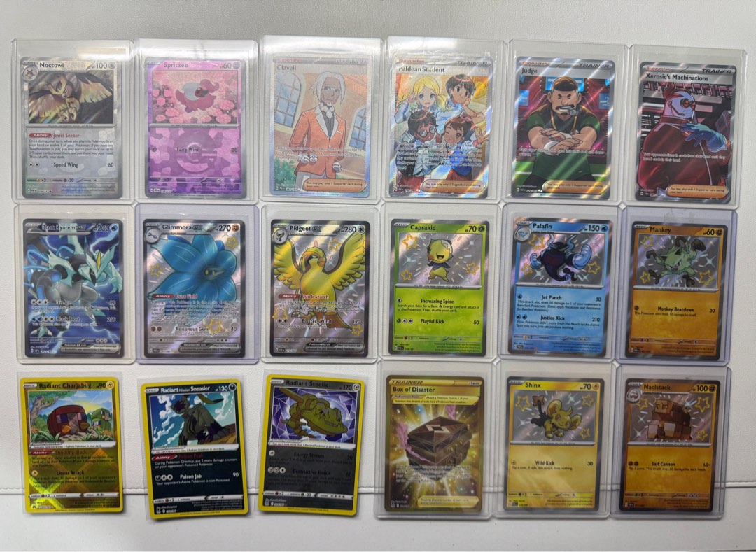 English Baby Shinies, Full Art, Trainers and AR Pokemon Cardsp, Hobbies ...