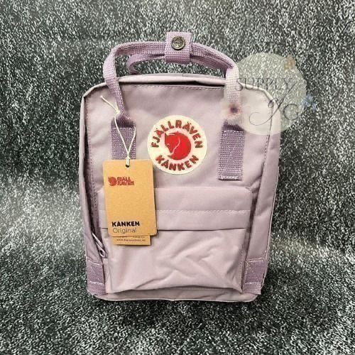 Fjallraven Kanken Lilac Mini Backpack / Tas Ransel, Fesyen Wanita, Tas ...
