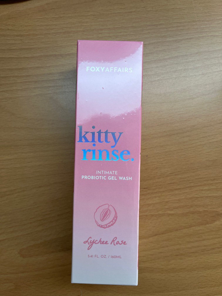 Foxy affairs kitty rinse lychee rinse, Beauty & Personal Care, Sanitary Hygiene on Carousell