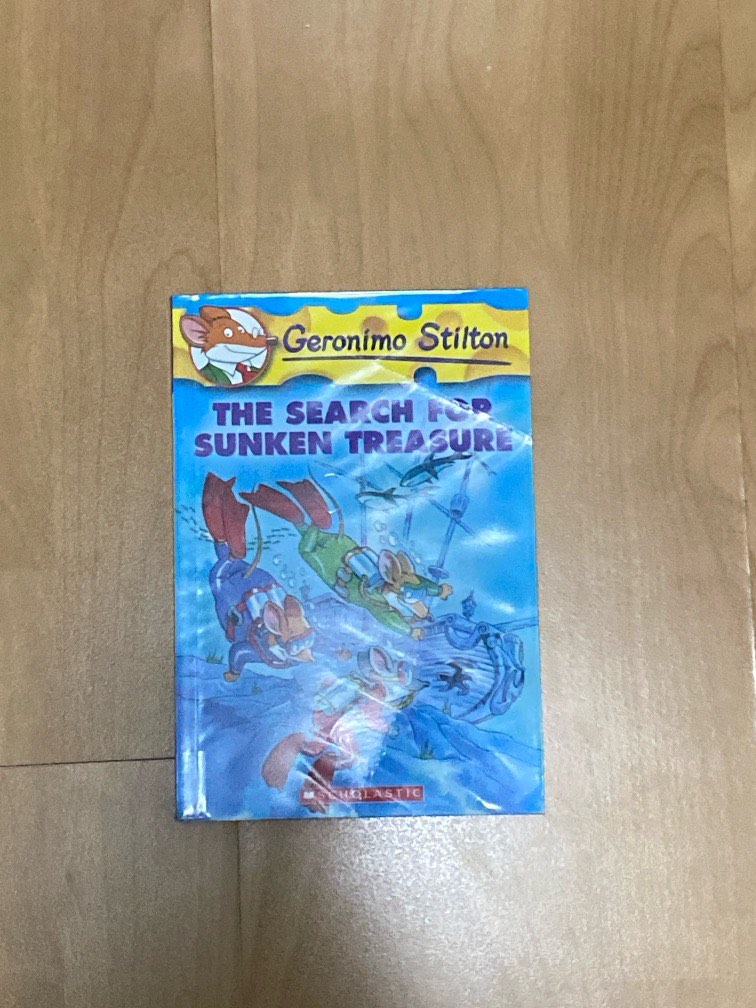 Geronimo Stilton The Search For Sunken Treasure, Hobbies & Toys, Books ...