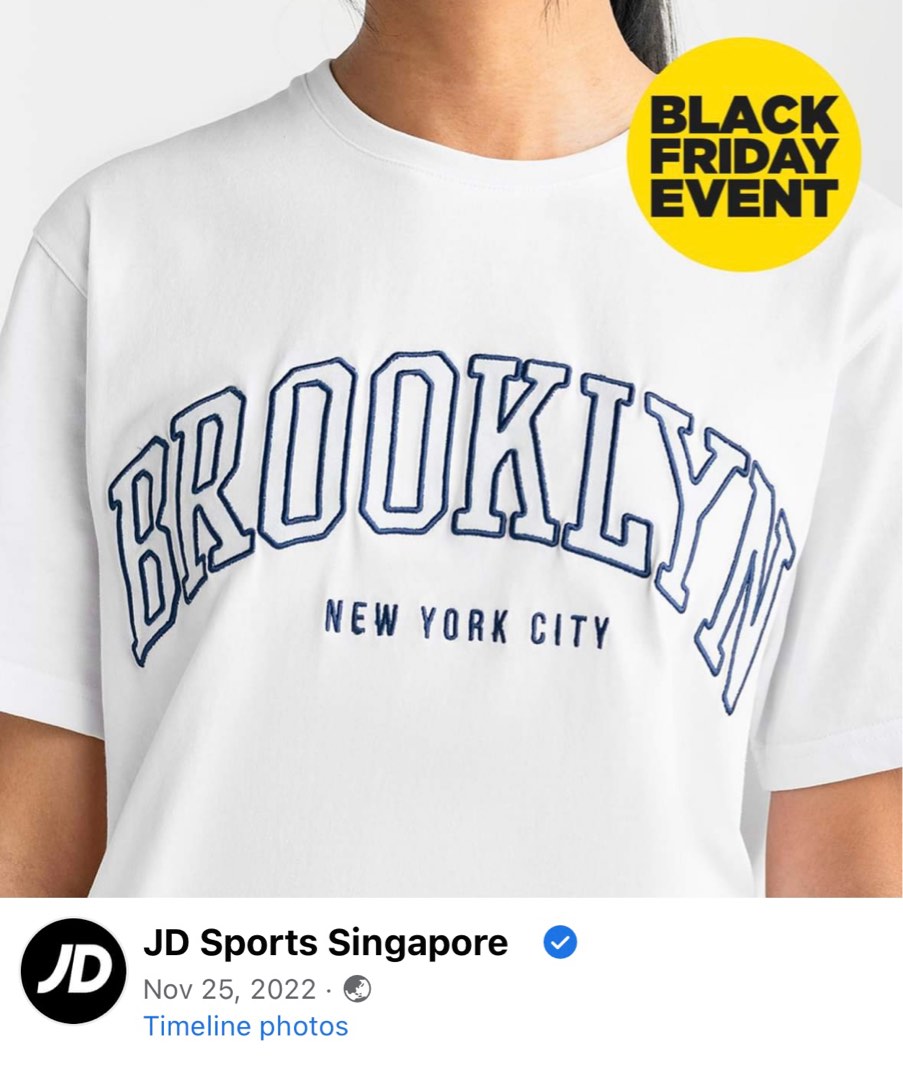 JD Sports Supply & Demand New York City (NYC) Brooklyn white and blue ...