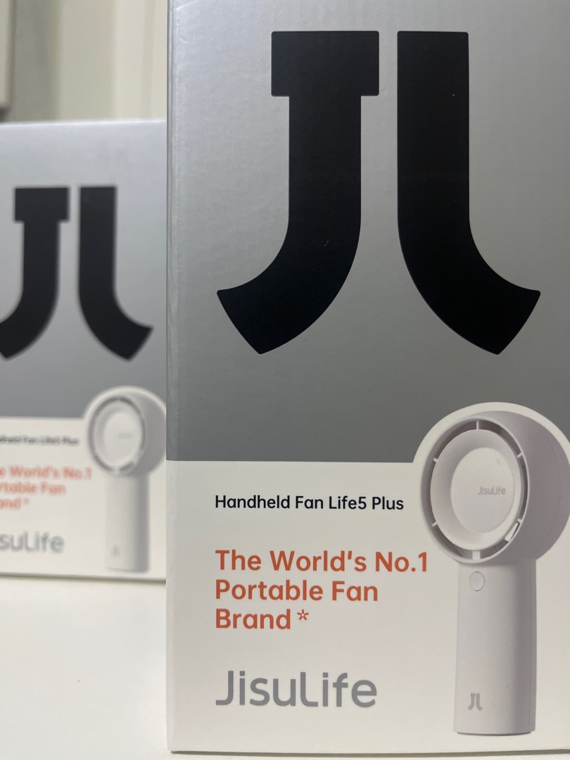 JisuLife Life5 Plus Handheld Fan - The World's No.1 Portable Fan, Furniture & Home Living ...