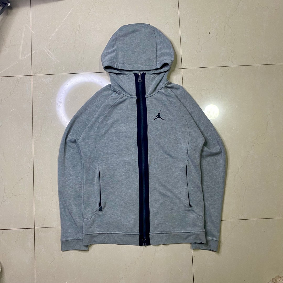 Jordan Slim Fit Zip Up Hoodie, Men's Fashion, Activewear on Carousell