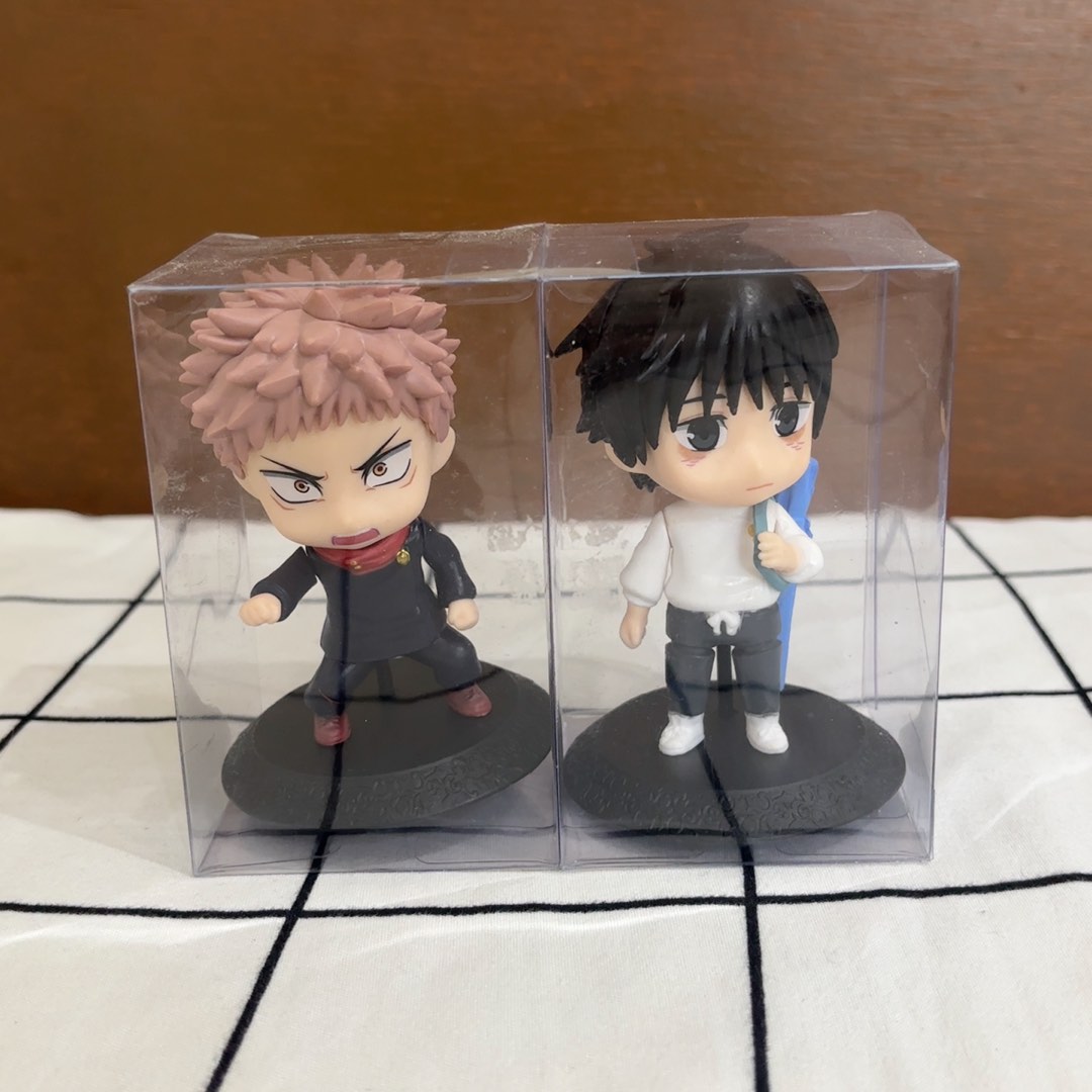 Jujutsu Kaisen Yuji Itadori & Yuta Okkotsu Figurines, Hobbies & Toys ...