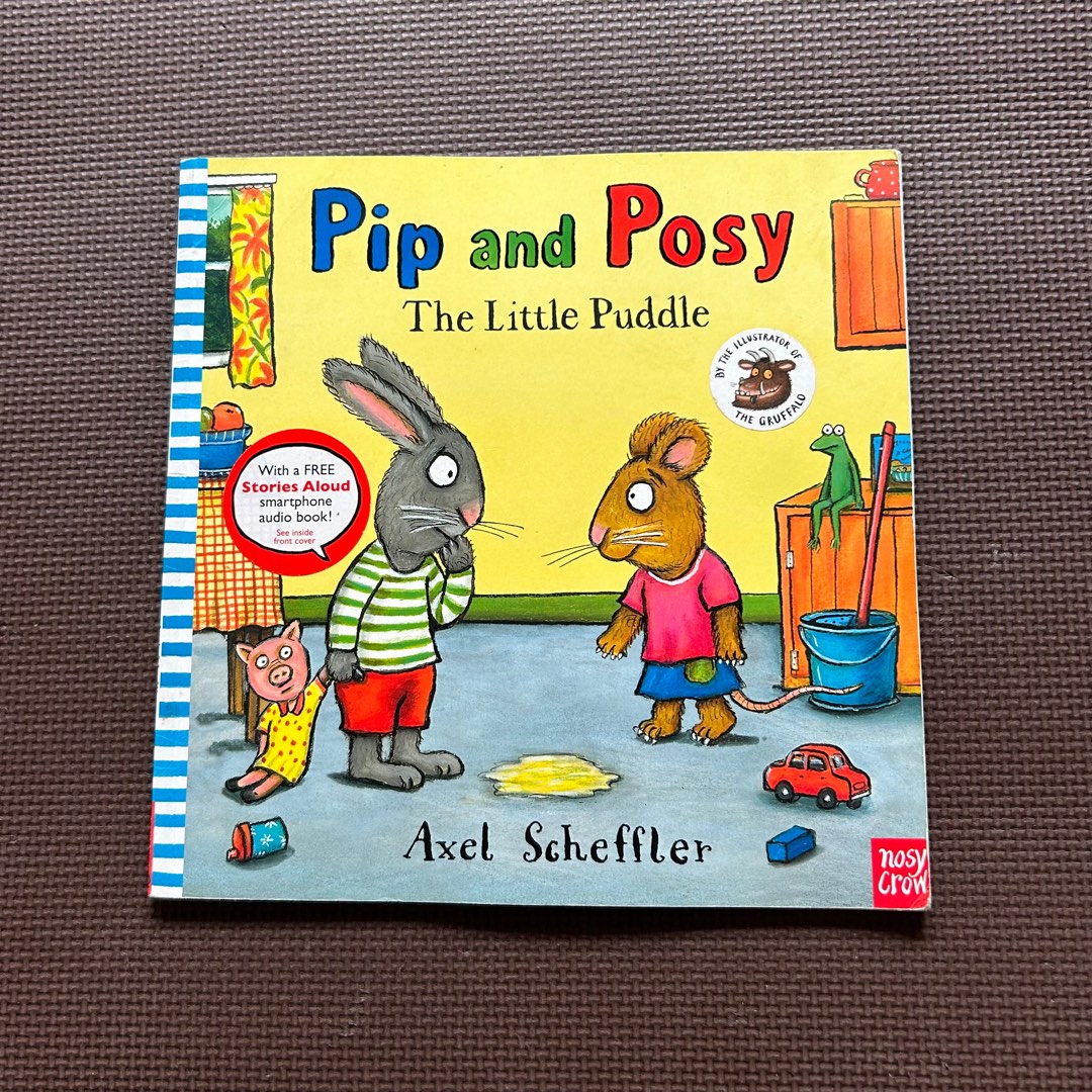 Julia Donaldson Pip and Posy The Little Puddle, Hobbies & Toys, Books ...