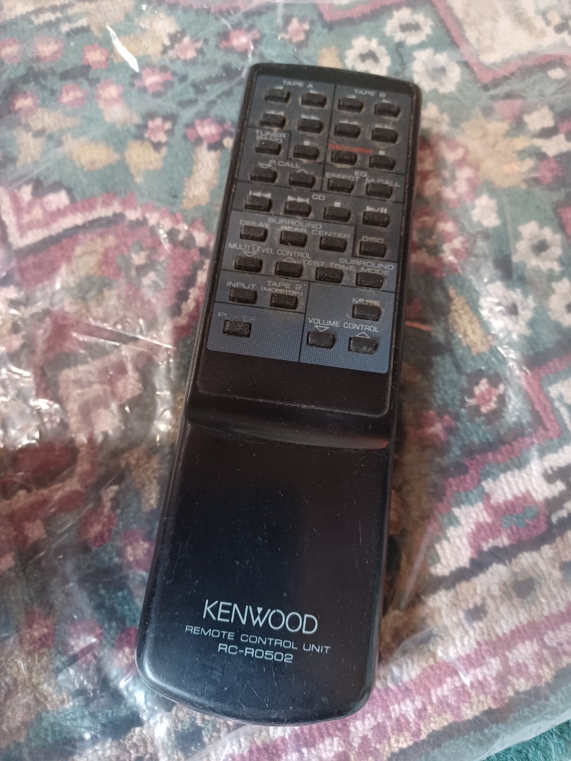 Kenwood Hi Fi remote controler, Audio, Other Audio Equipment on Carousell