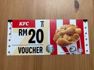 KFC VOUCHER , Tickets & Vouchers, Vouchers on Carousell