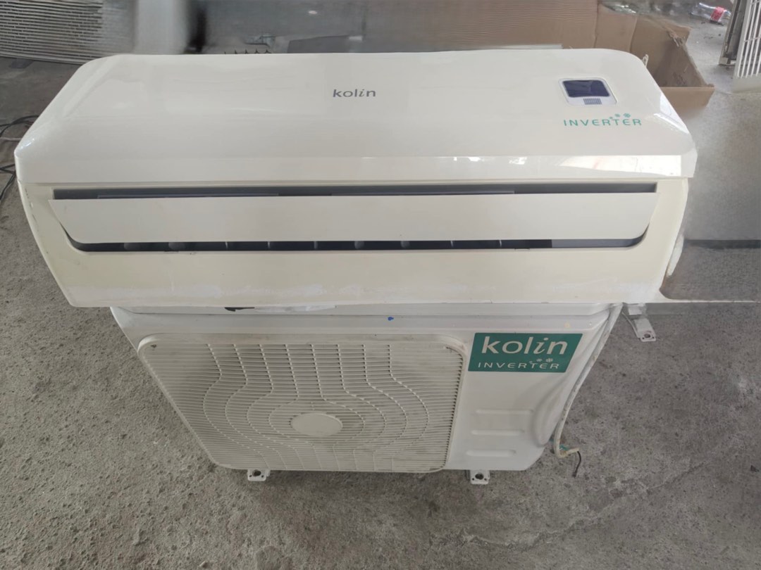Kolin 1HP Inverter Split type aircon, TV & Home Appliances, Air ...