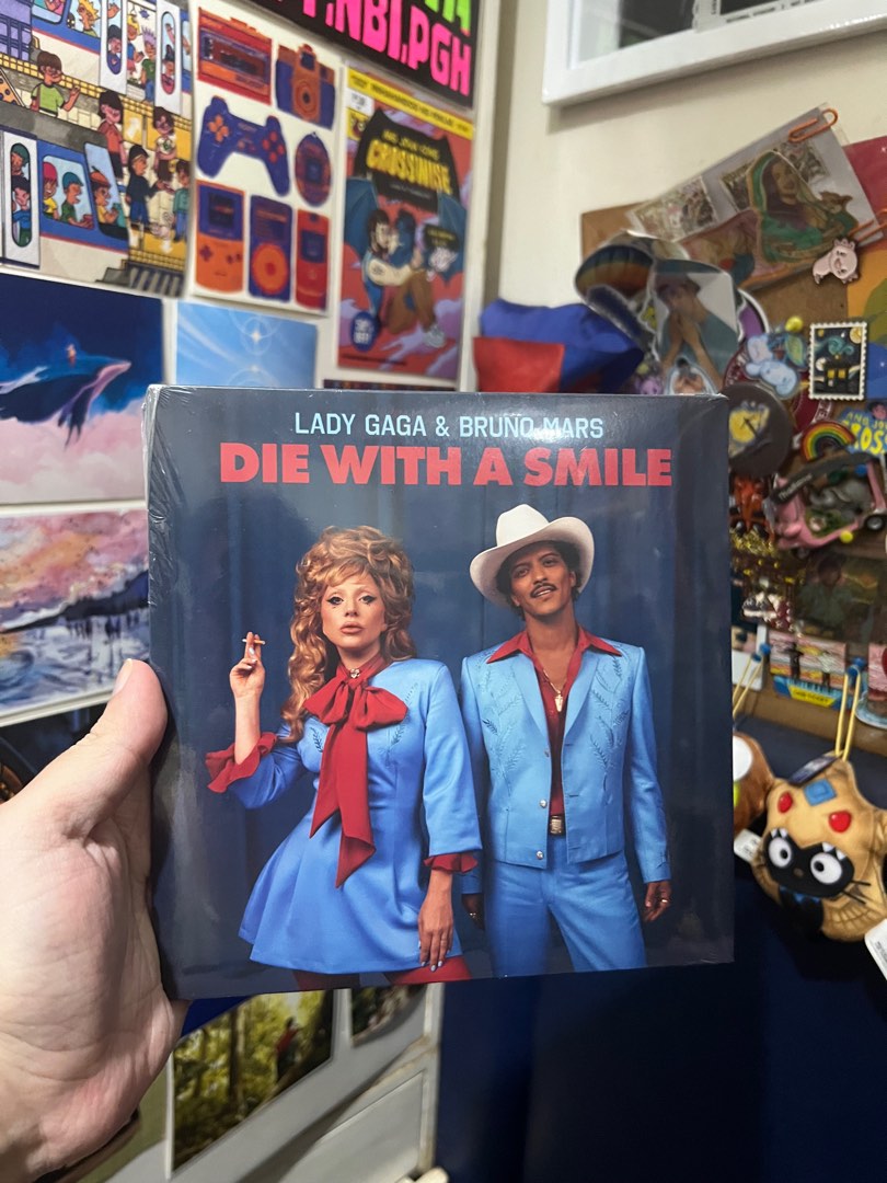LAST COPY - Die With A Smile Vinyl by Lady Gaga and Bruno Mars, Hobbies ...