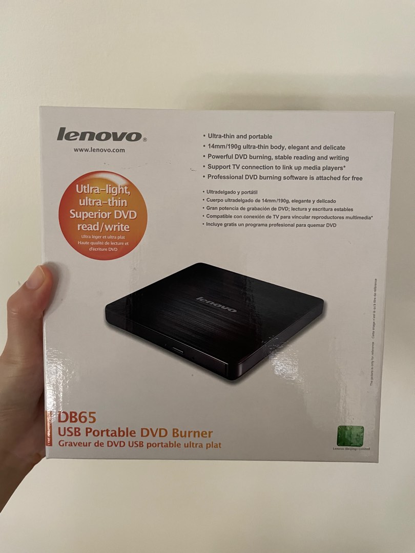 Lenovo USB Portable DVD Burner, Computers & Tech, Parts & Accessories ...
