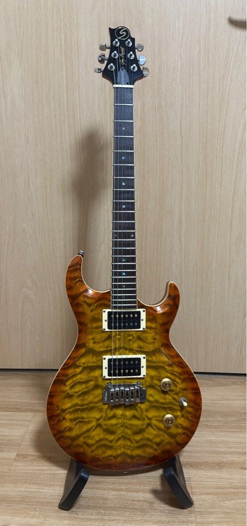 [LNIB] Samick UM4 Made in Indo Upgraded to PRS 85-15 Pickups Electric ...
