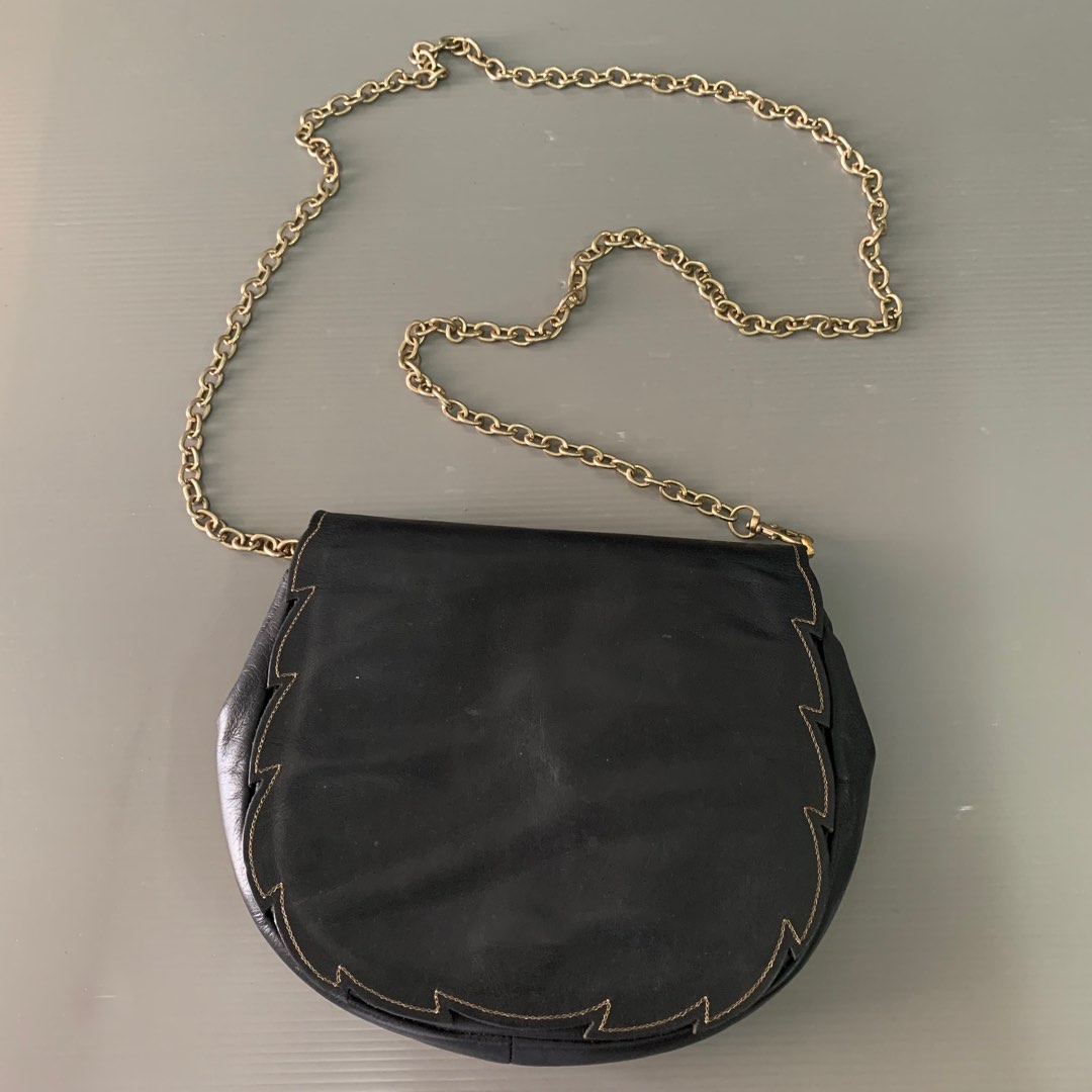 Authentic Louis Feraud Leather Slingbag, Women's Fashion, Bags ...