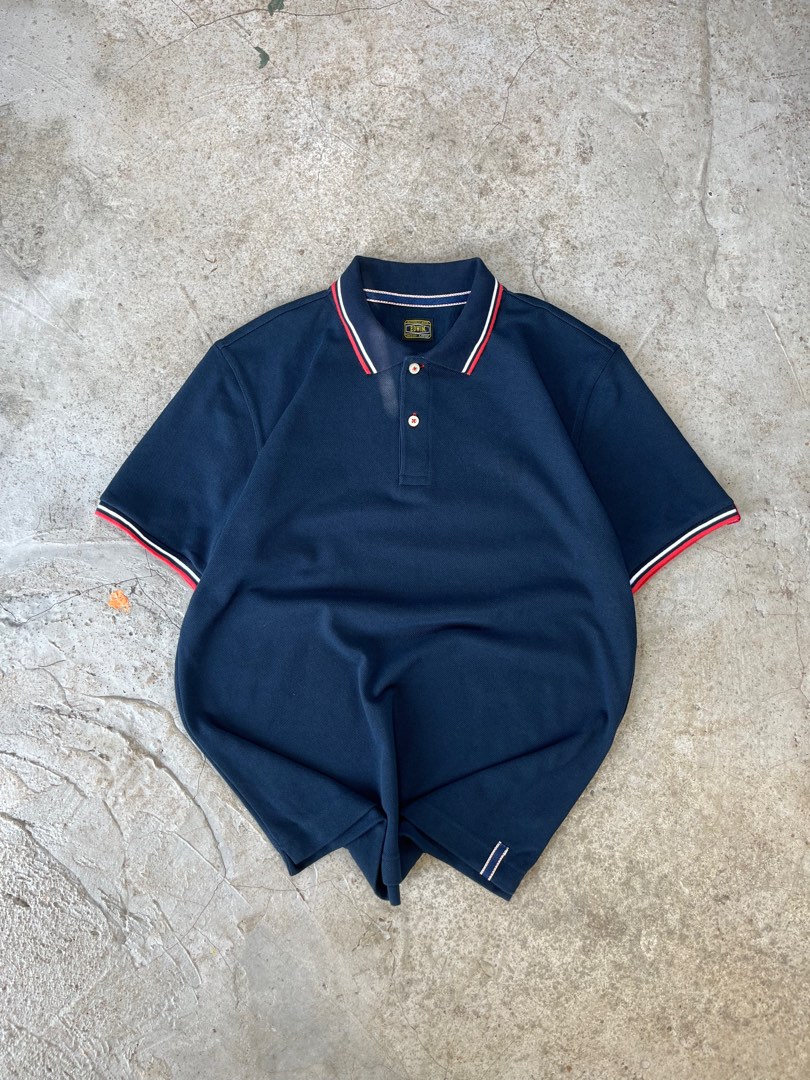 M | Edwin Selvedge polo shirt | Kepala Kain, Men's Fashion, Tops & Sets, Tshirts & Polo Shirts ...