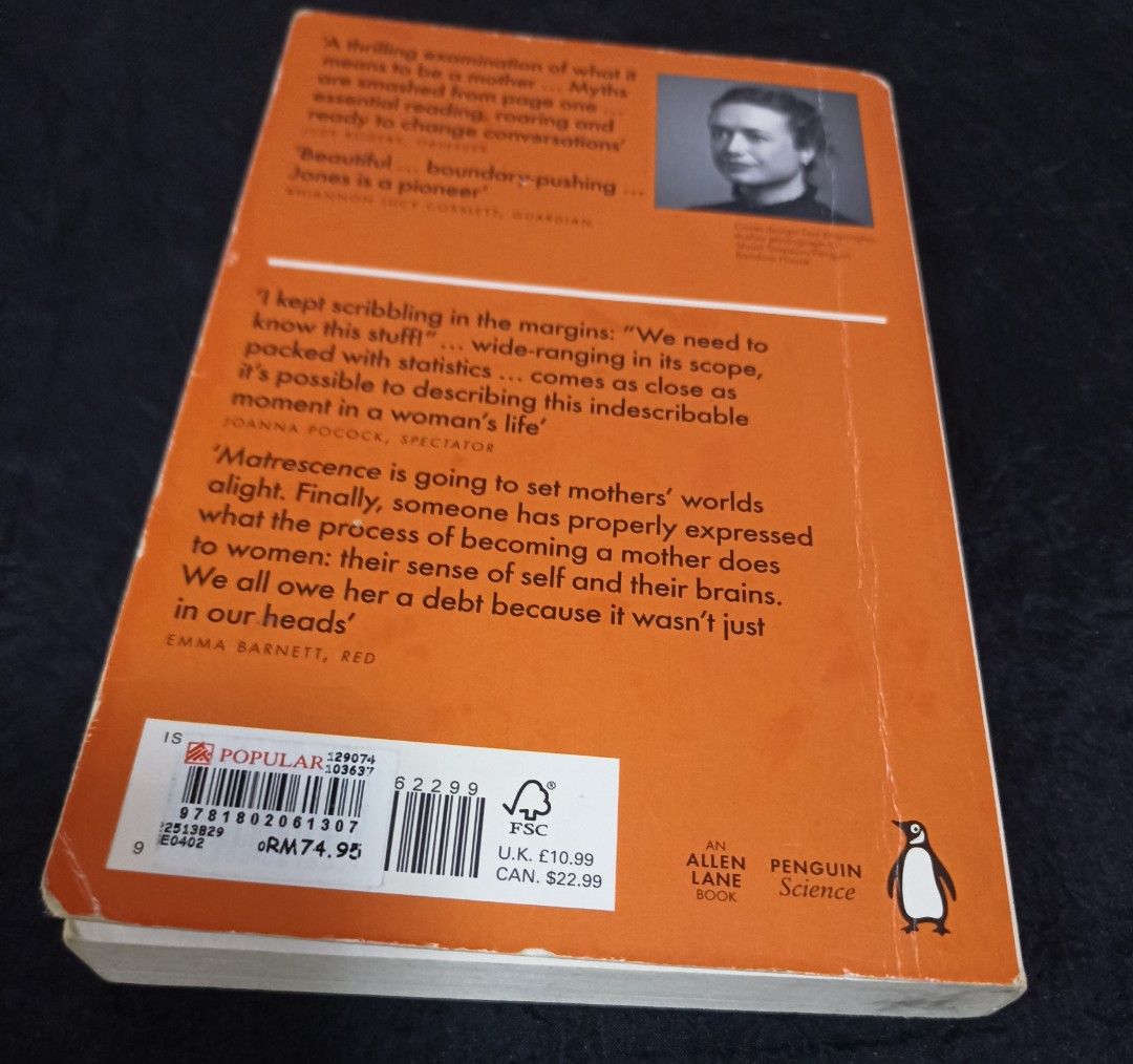 Matrescence by Lucy Jones, RM25+RM10 for post (WM), Hobbies & Toys ...