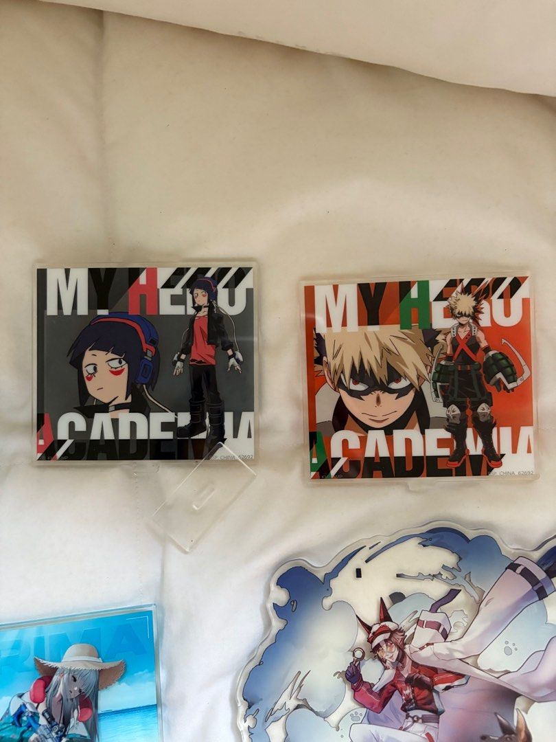 MHA My hero academia Bakugo and Jiro standee, Hobbies & Toys ...