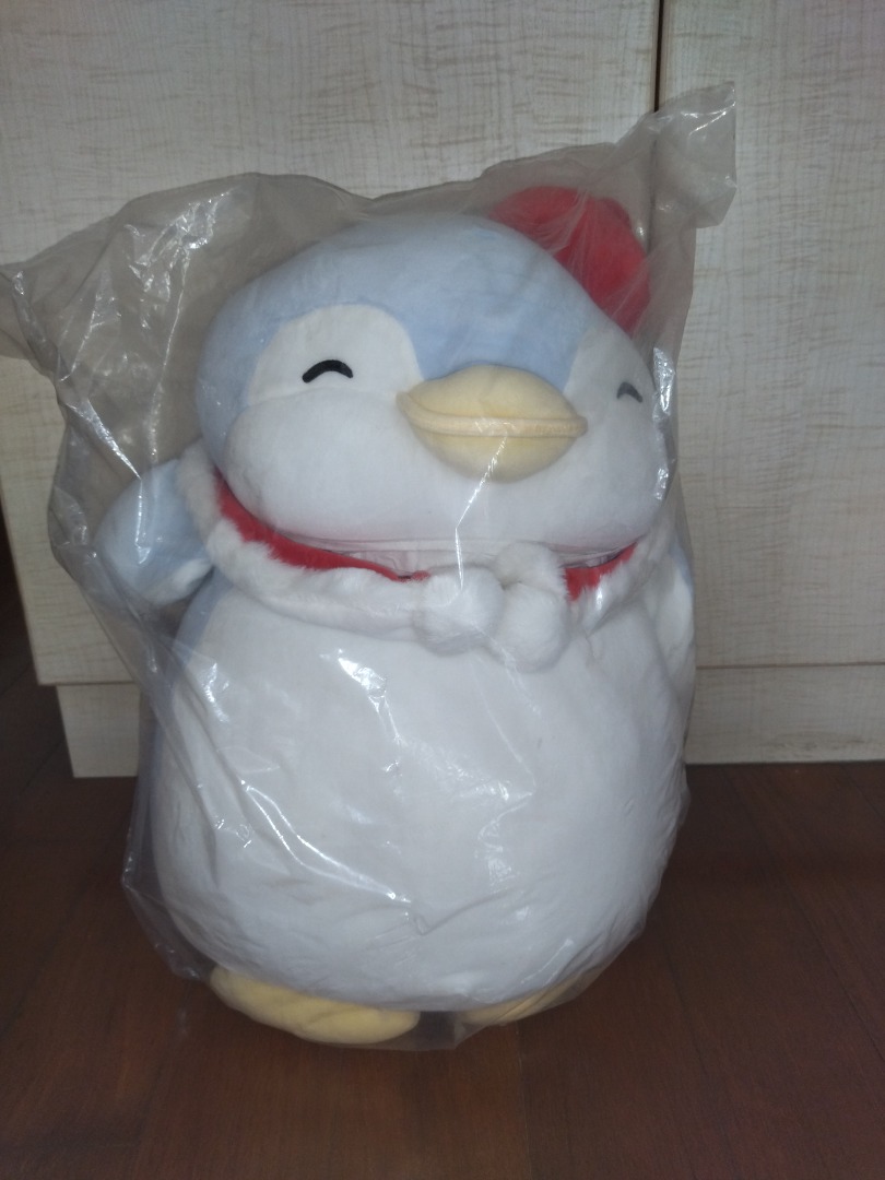Miniso Christmas penguin soft toy large, Hobbies & Toys, Toys & Games ...