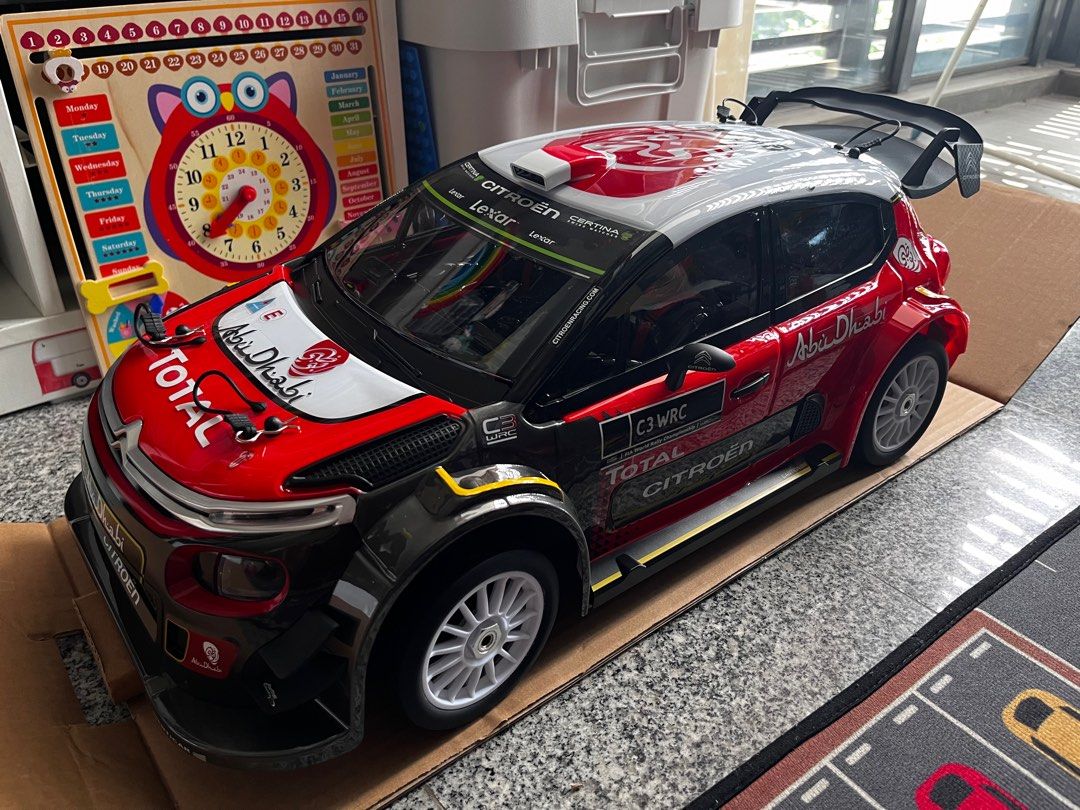 *Last 3 Days*MJX HYPER GO 7303 1/7 scale Citroen C3 WRC Rally Remote ...