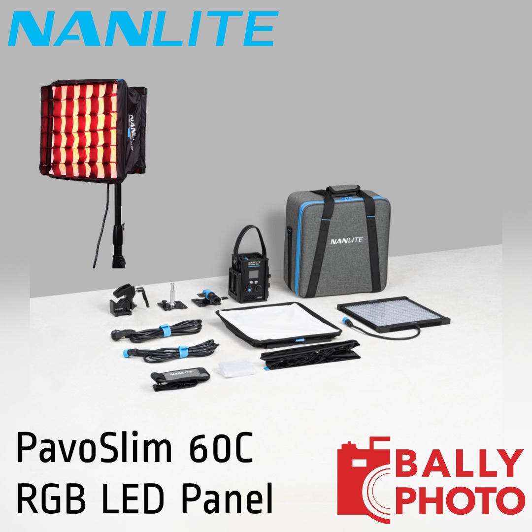 Nanlite PavoSlim 60C RGB LED Panel, Photography, Photography ...