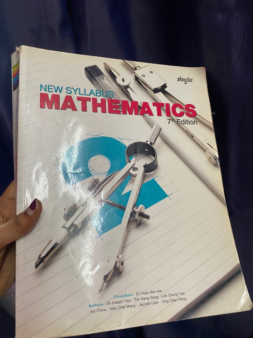 New Syllabus Mathematics 7th Edition E-Math textbook Sec 2, Hobbies ...