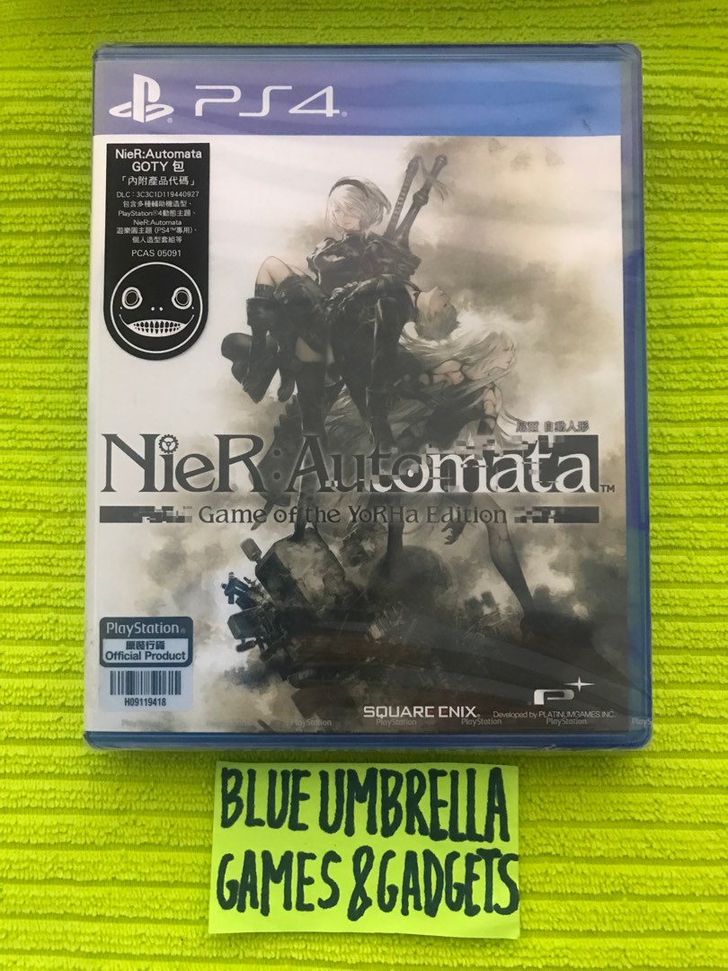 NIER AUTOMATA PS4 R3 (SEALED) GAME OF THE YORHA EDITION REGION 3 ...