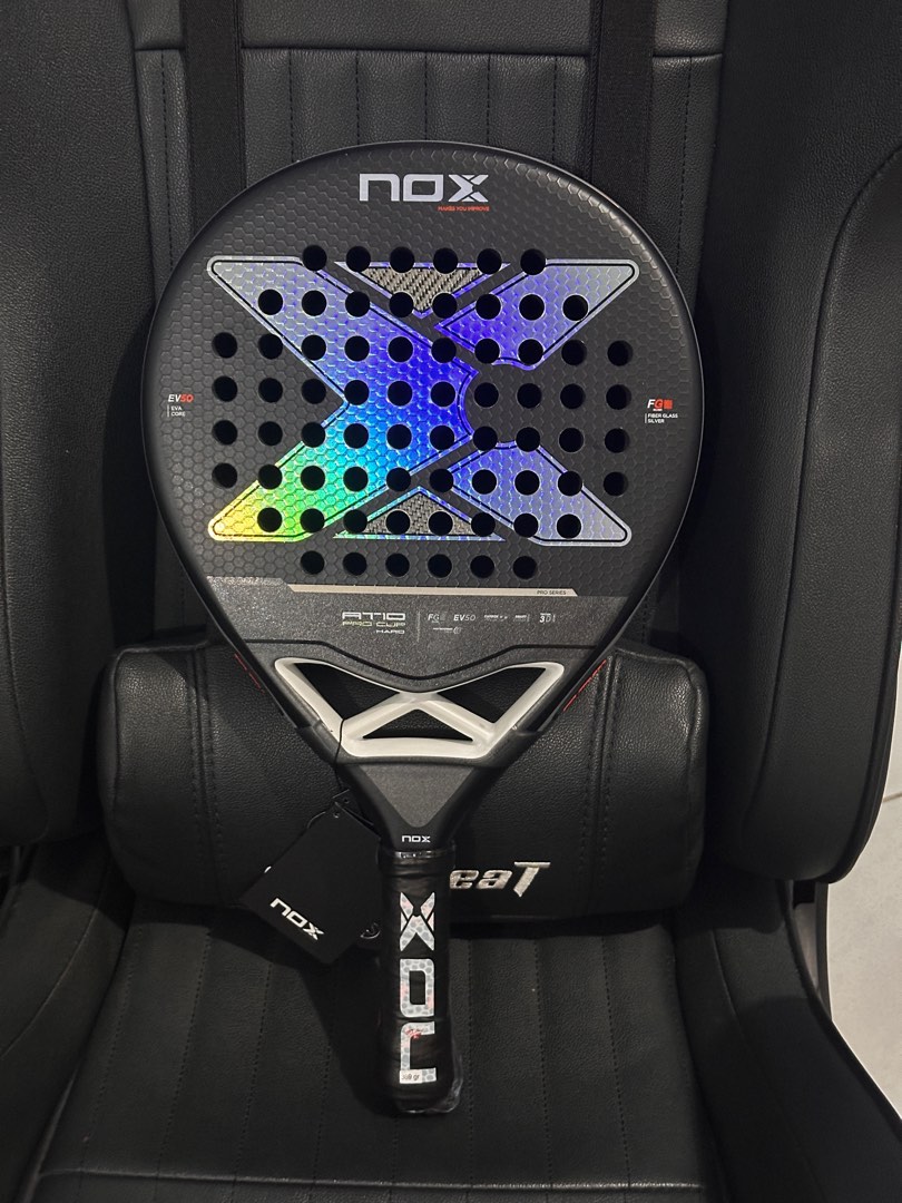 Nox AT10 Pro Cup Hard 2025 Racket / Raket Padel, Olah Raga ...