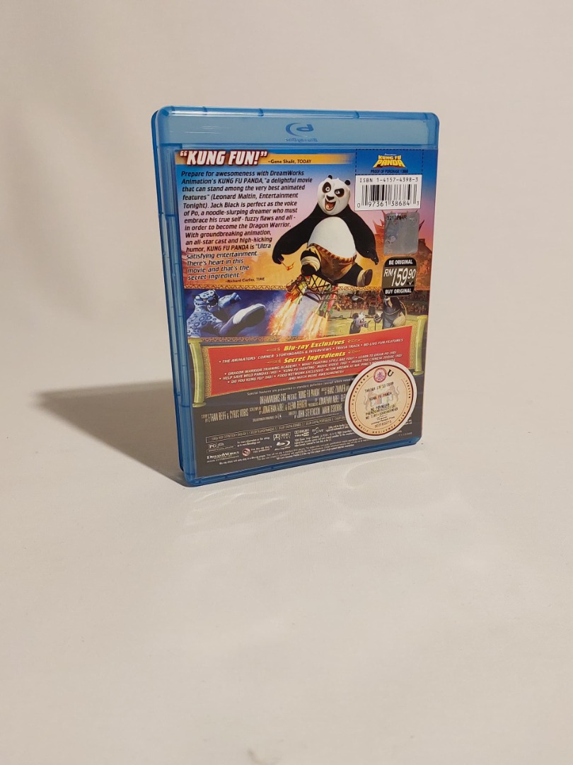 (Open to Nego!) Original Kung Fu Panda DVDs, Hobbies & Toys, Music & Media, CDs & DVDs on Carousell