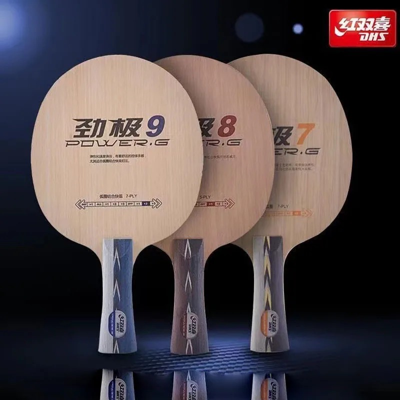 Original DHS PG9 POWER G9 G8 G7 PG 9 7-Ply OFF++ Table Tennis Blade for ...