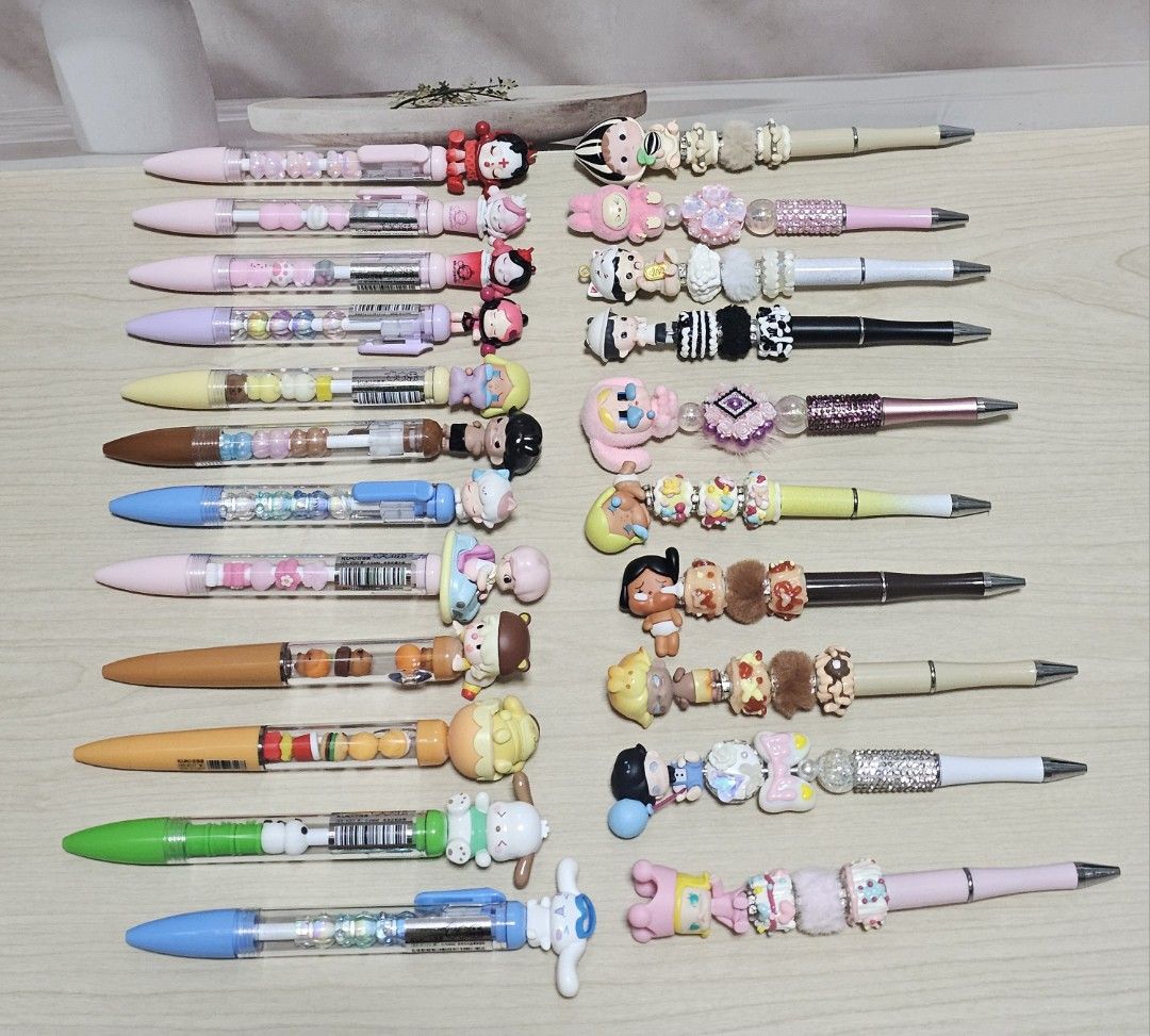 Popmart Sanrio Mofusand Pen Crybaby Skull Panda Dimoo Hacipupu ...