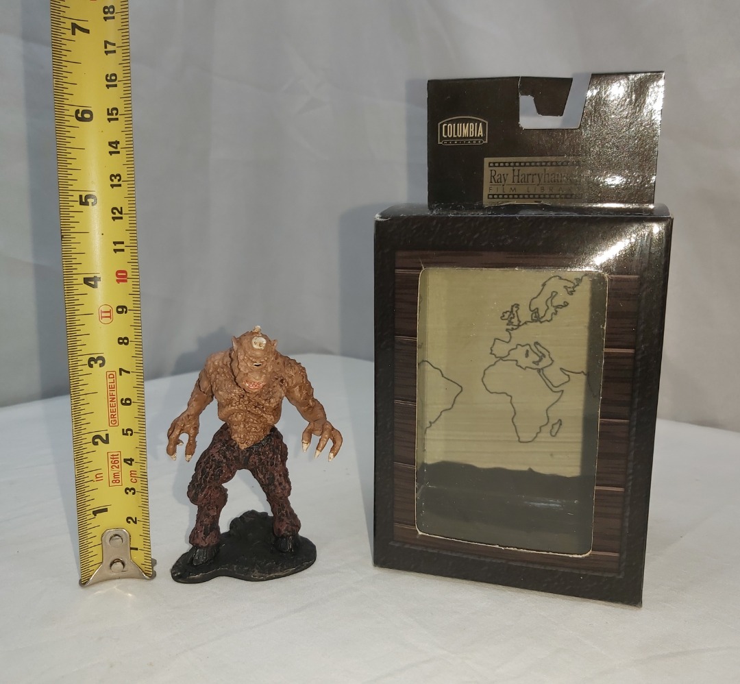 ray harryhausens 3" monster creatures x-plus cyclops 2 resin figure ...