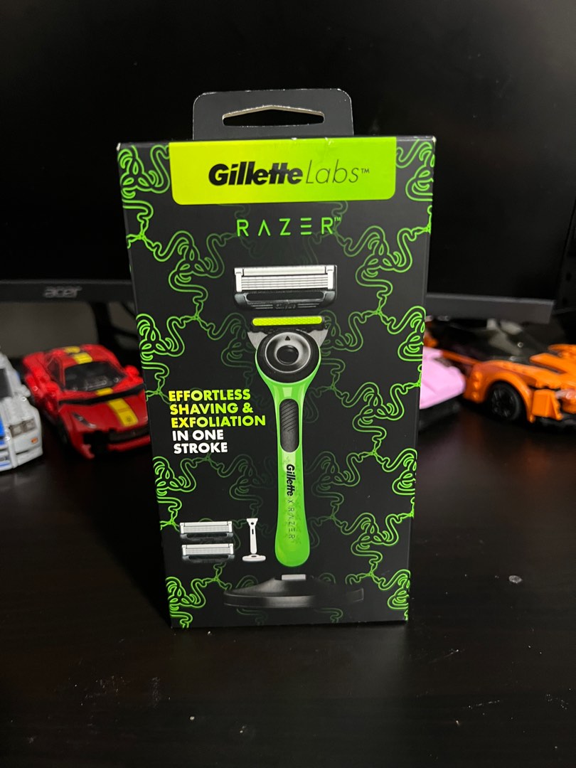 Razer X Gilette Razor Shaver, Beauty & Personal Care, Men's Grooming ...