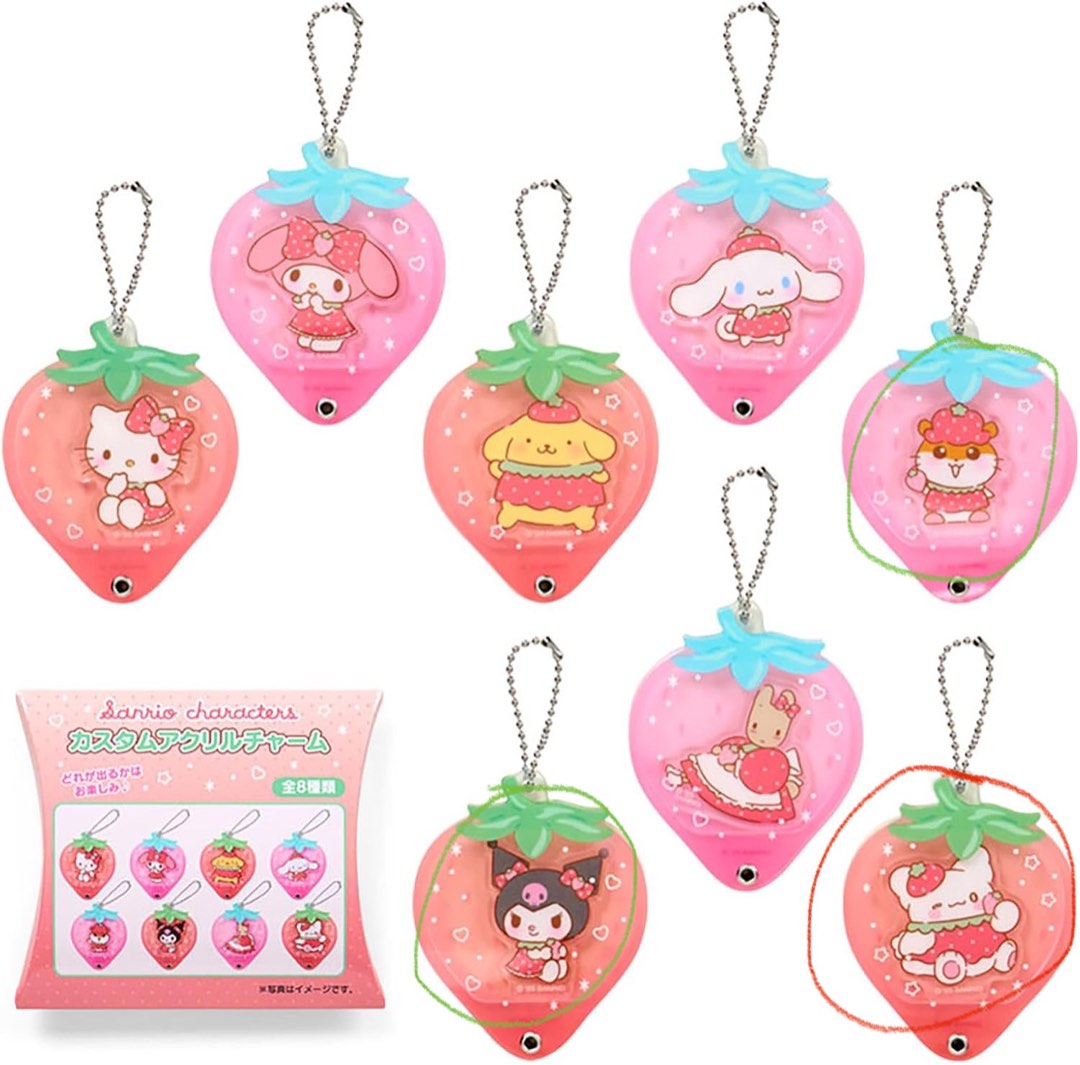 sanrio strawberry shaker, Hobbies & Toys, Memorabilia & Collectibles ...