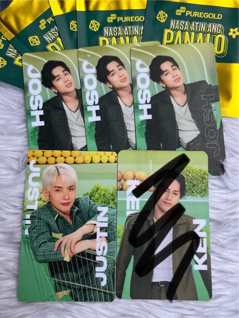 SB19 Puregold Photocard Josh and Justin, Hobbies & Toys, Memorabilia ...