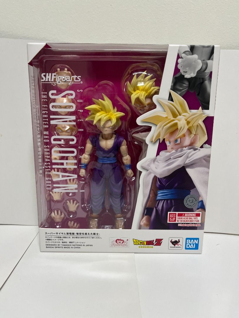 S.H.Figuarts SHF Super Saiyan Son Gohan fighter who surpassed Goku ...