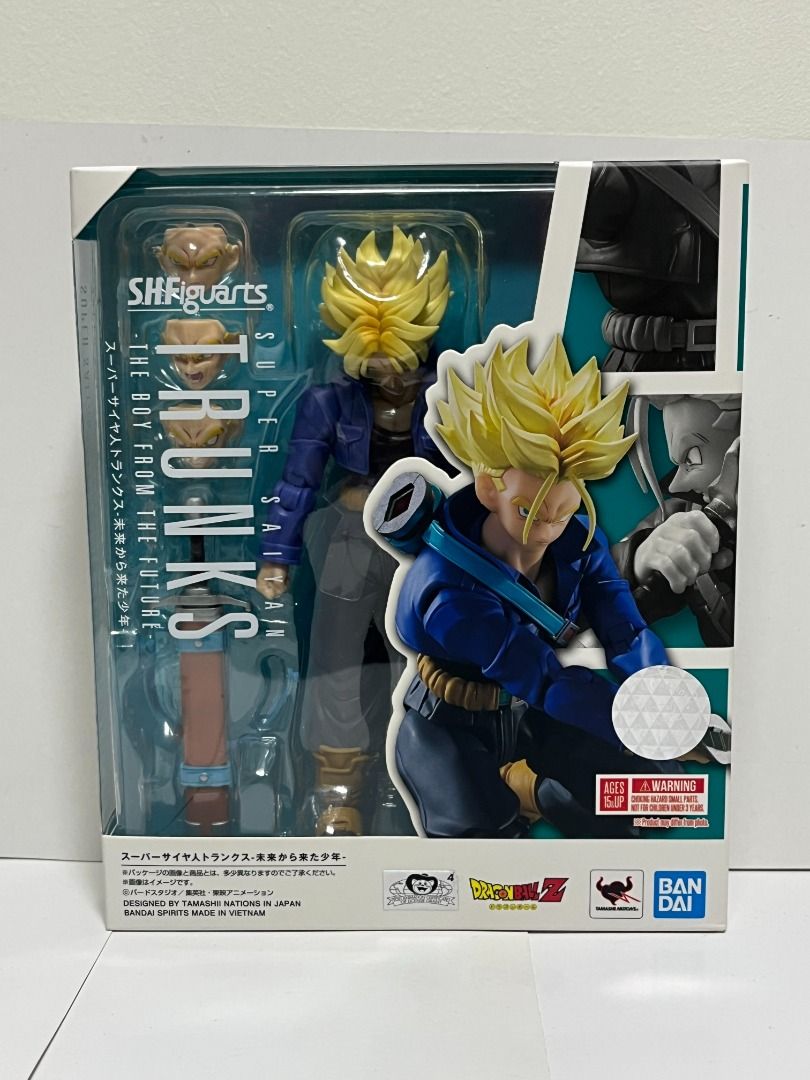S.H.Figuarts SHF Super Saiyan Trunks Boy from the Future Dragonball ...