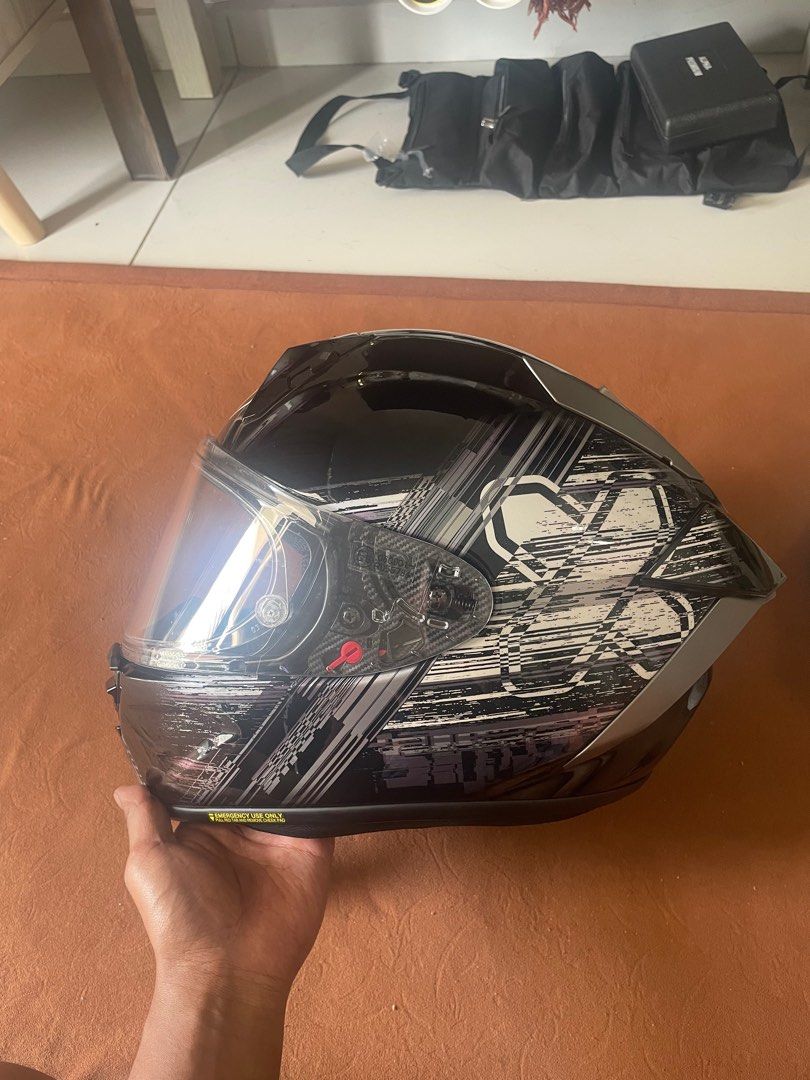Shoei X15 X-Cross, Auto Accessories on Carousell