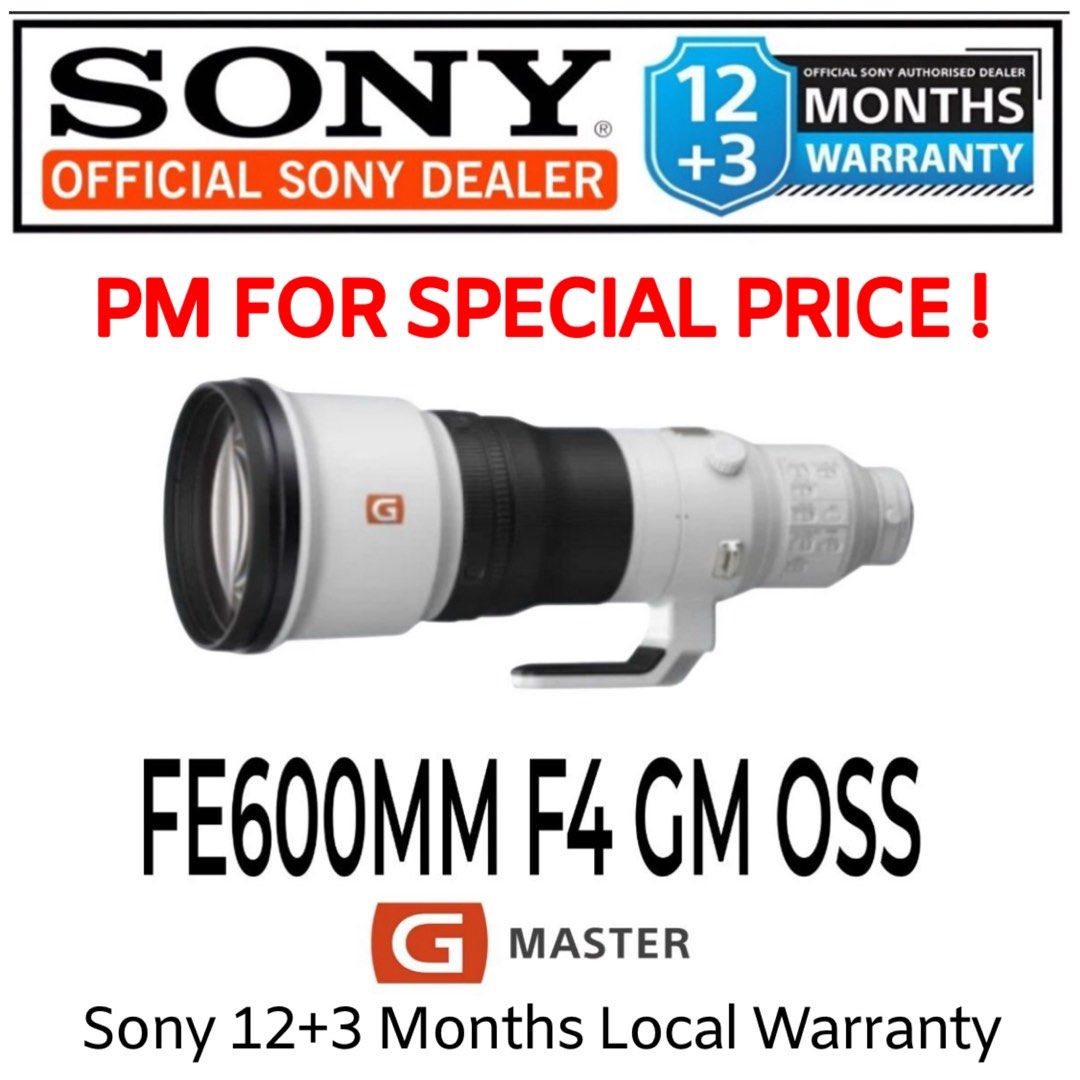 Sony FE 600mm f4 GM OSS lens | fe600mm fe600, Photography, Lens & Kits ...