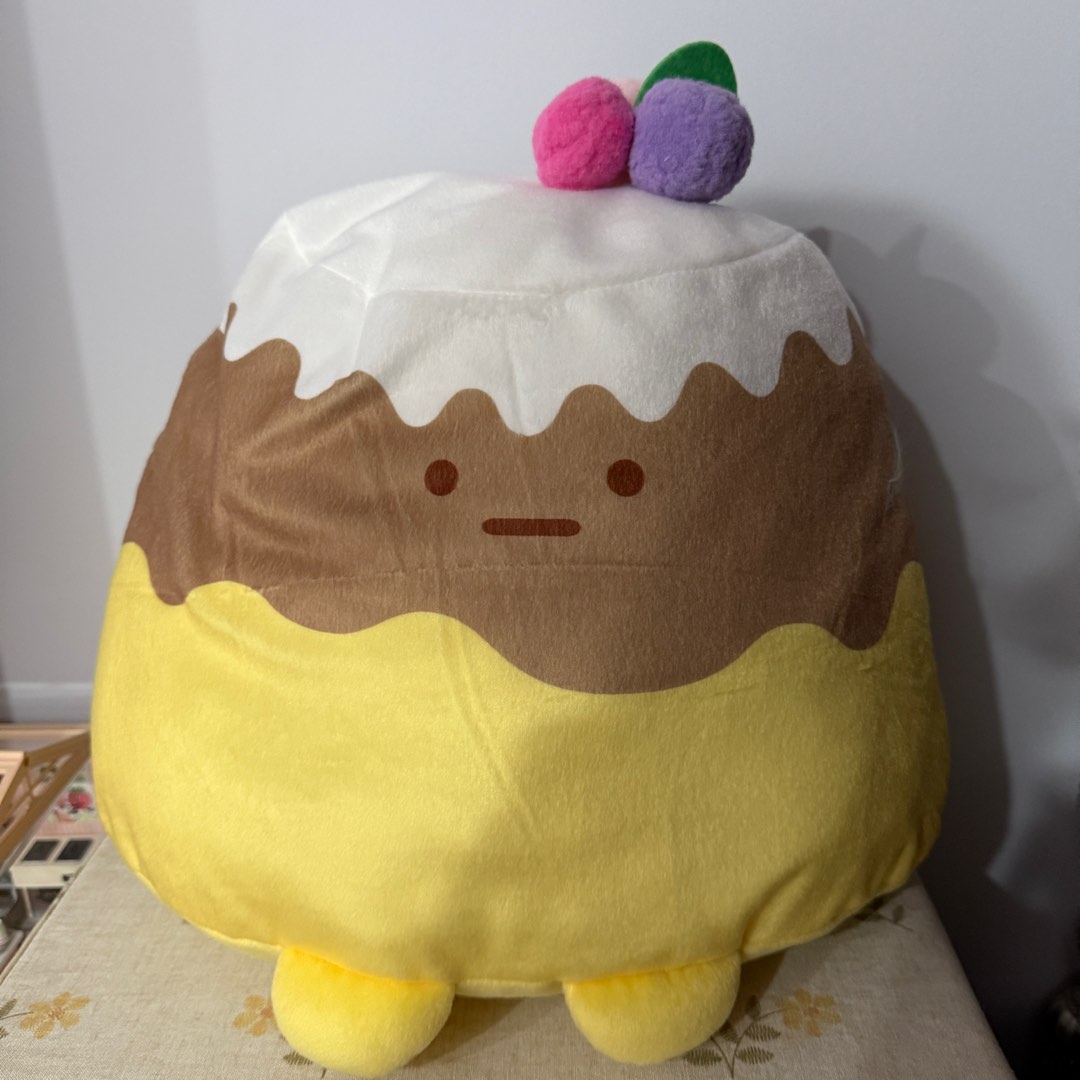 Sumikko Gurashi Yama Pudding XL 40cm Cute Plush Toy Good for kids to ...