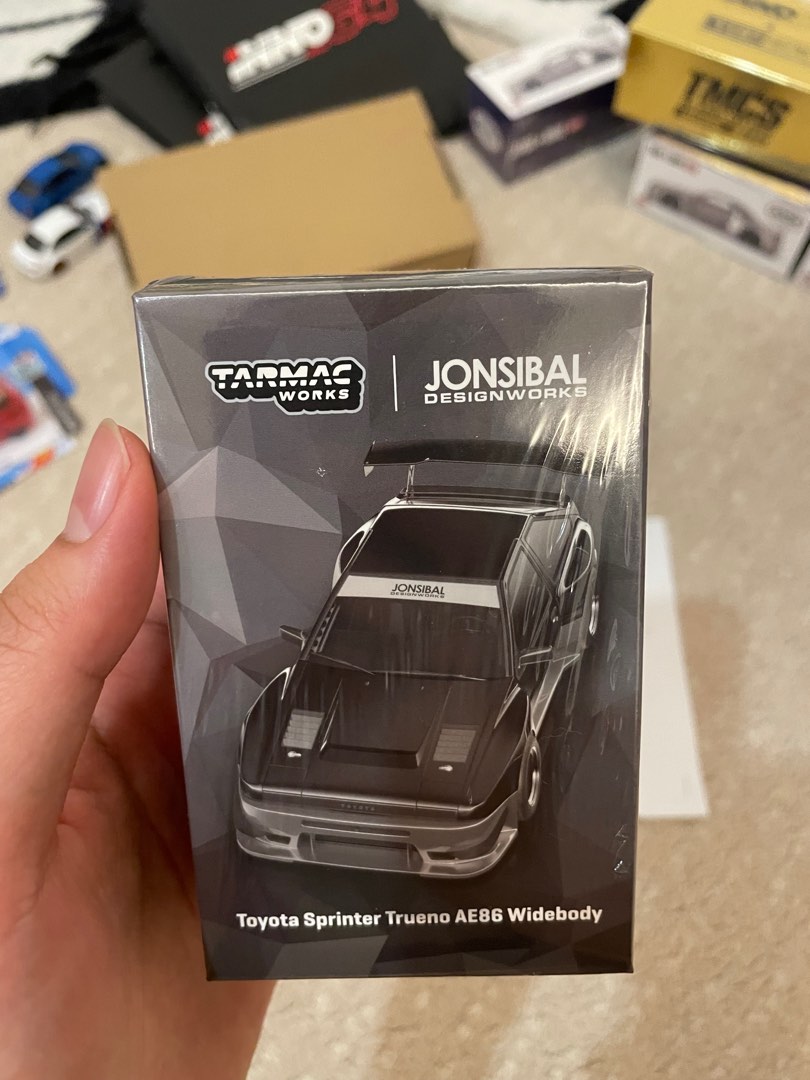 Tarmac x Jonsibal design AE86 Sprinter Trueno Black Togeya Event ...
