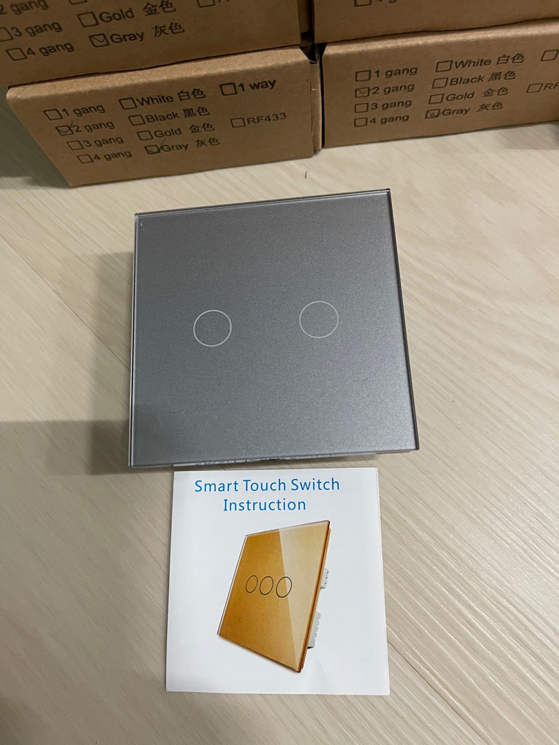 Touchscreen Light Switch, TV & Home Appliances, Electrical, Adaptors ...