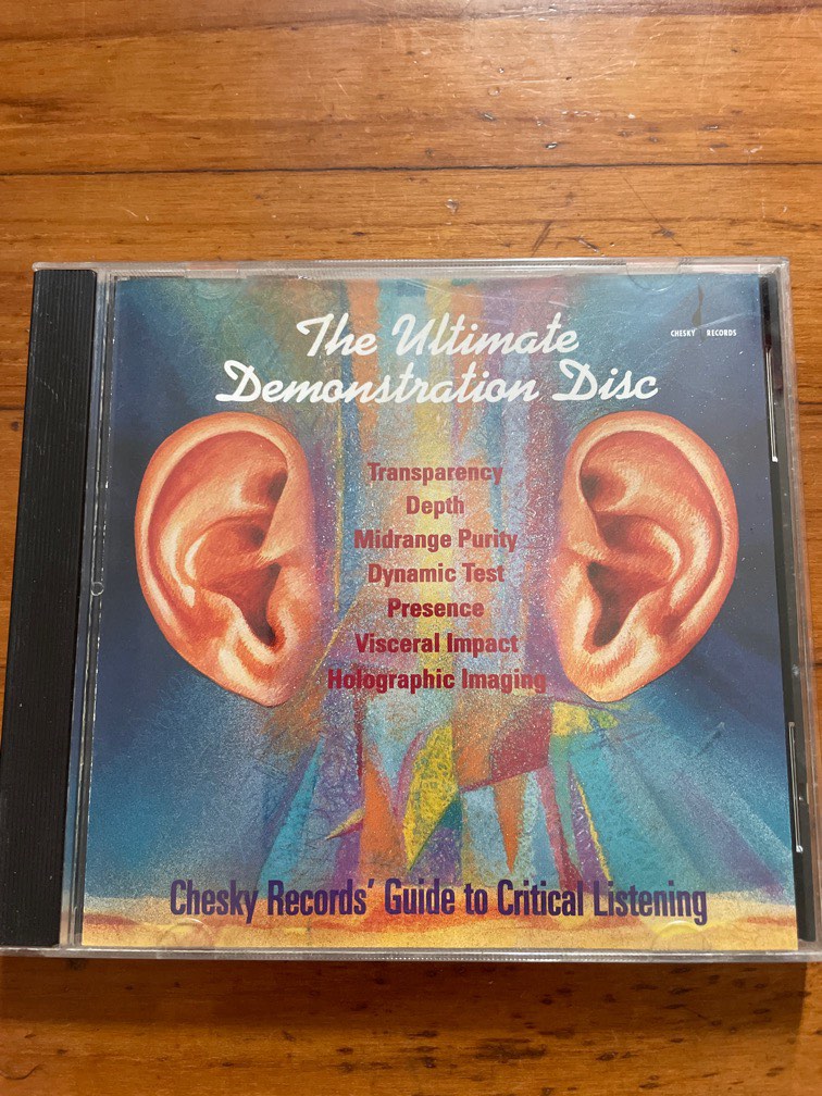 (USA) Audiophile Chesky Records The Ultimate Demonstration Disc CD ...