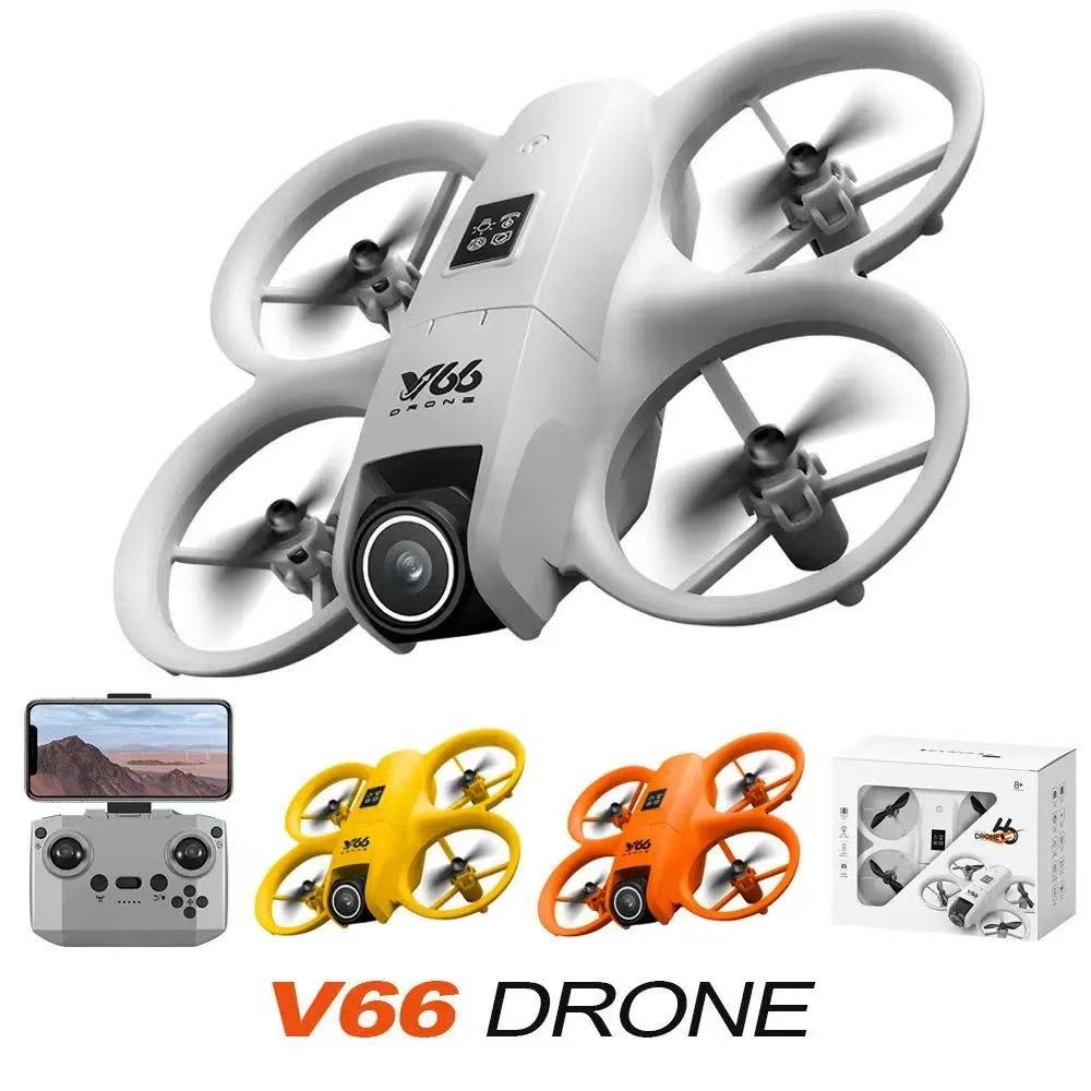 V66 Mini RC Aerial Drone 8K Professinal Wide Angle HD Camera Foldable ...
