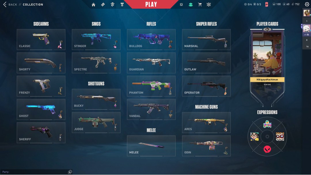 Valorant acc OG with alot of skins (READ DESC), Video Gaming, Video ...