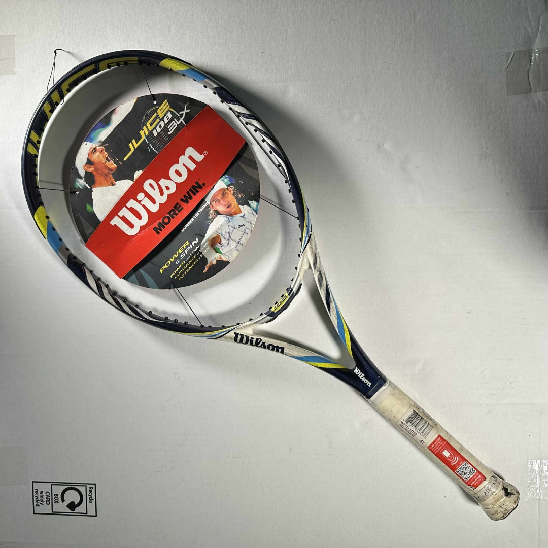 WILSON JUICE 108 BLX2 TENNIS RACKET, Sports Equipment, Sports & Games ...