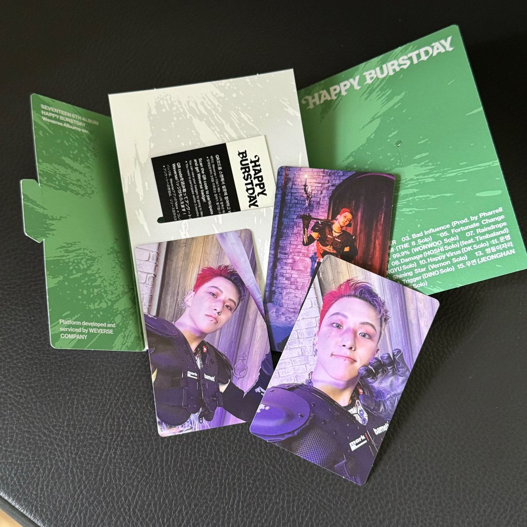 wts - hoshi weverse album (svt happy burstday), Hobbies & Toys ...
