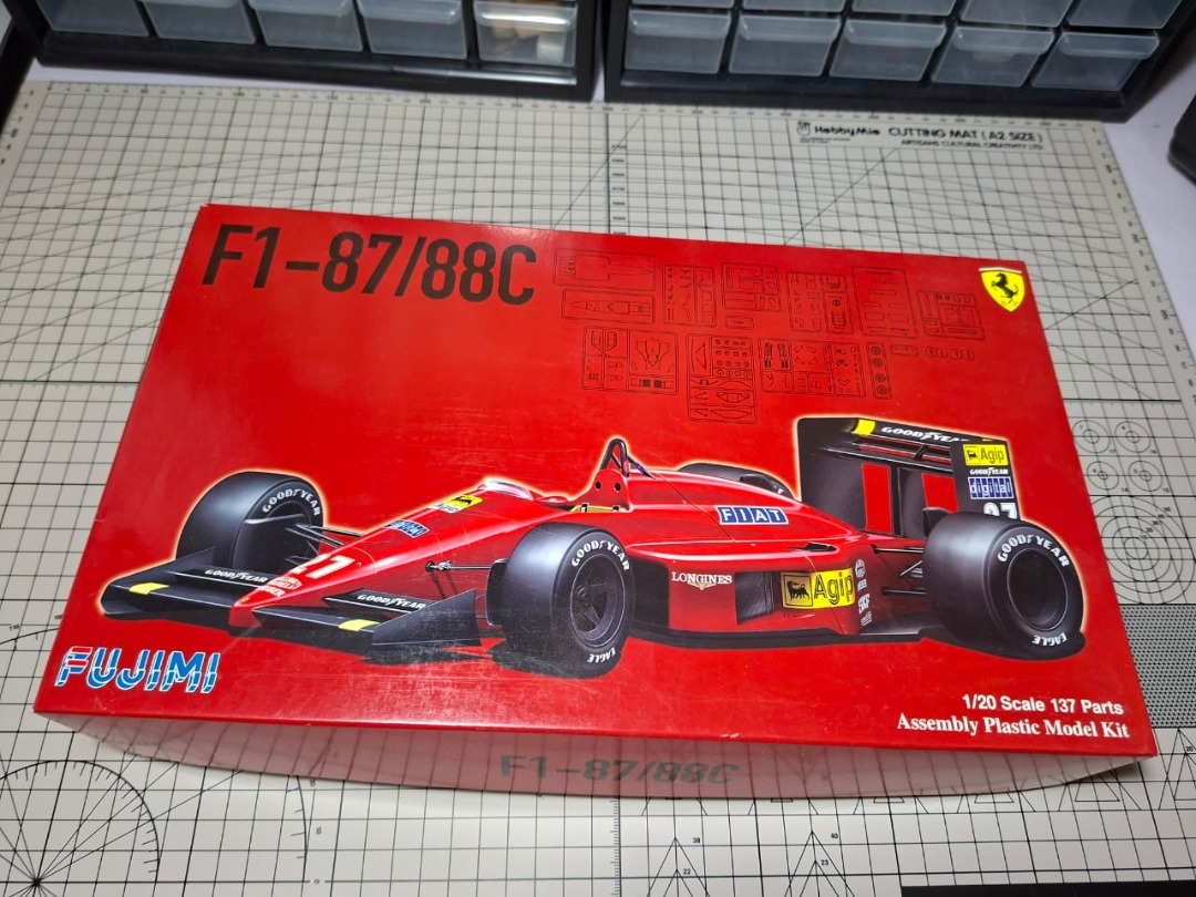 1/20 Fujimi F1 87/88, Hobbies & Toys, Toys & Games on Carousell