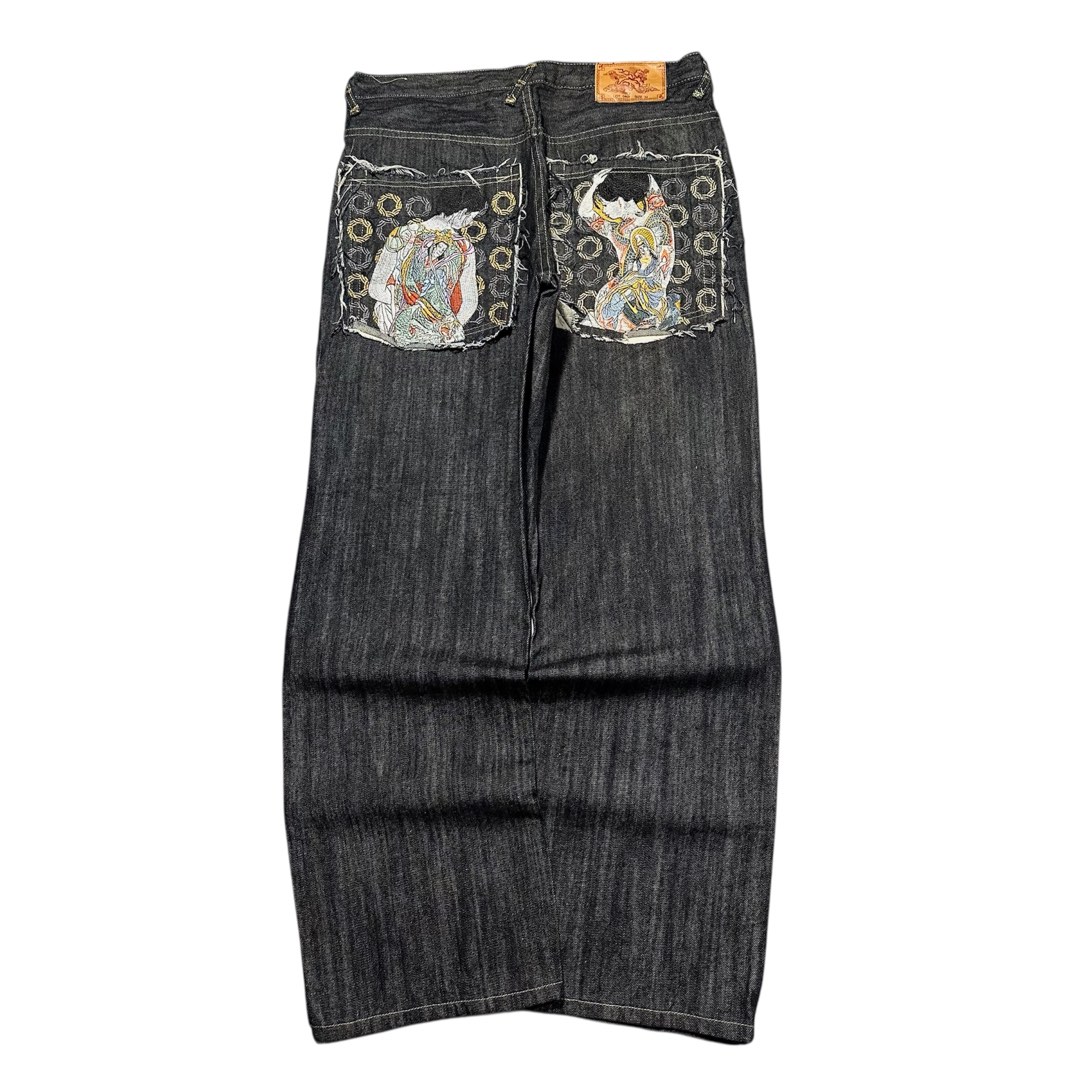[36] KANJI PREMIUM RMC RED MONKEY COMPANY Y2K like fubu jnco y2k ...